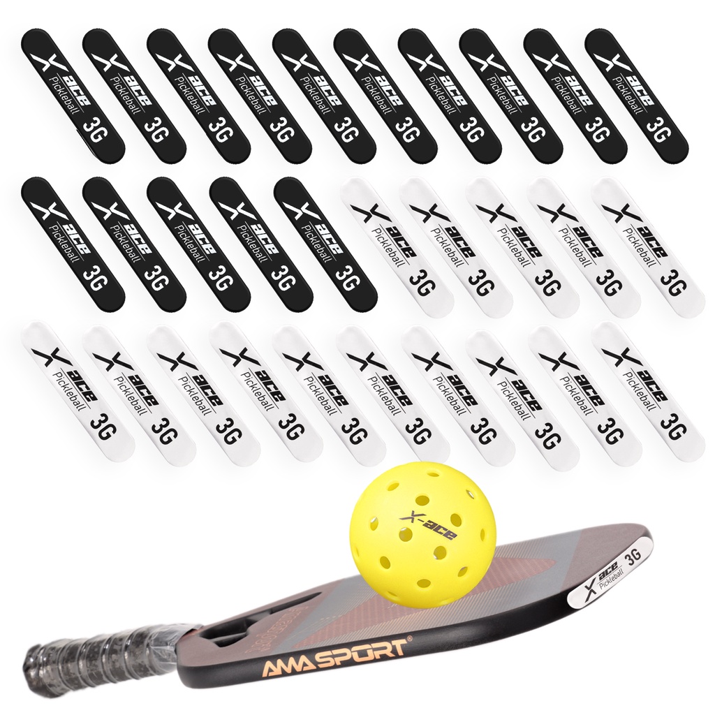 30Pcs Adhesive Lead Tape for Pickleball Paddle, Compatible with ...