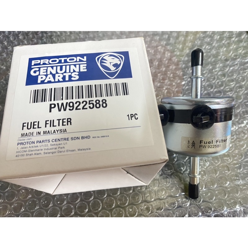 FUEL FILTER PW922588 ORIGINAL PROTON GENUINE SAGA VVT, PERSONA VVT ...