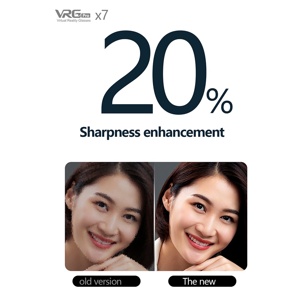 VRG Pro X7 3D VR Headset Virtual Reality Glasses Helmet with Controller ...