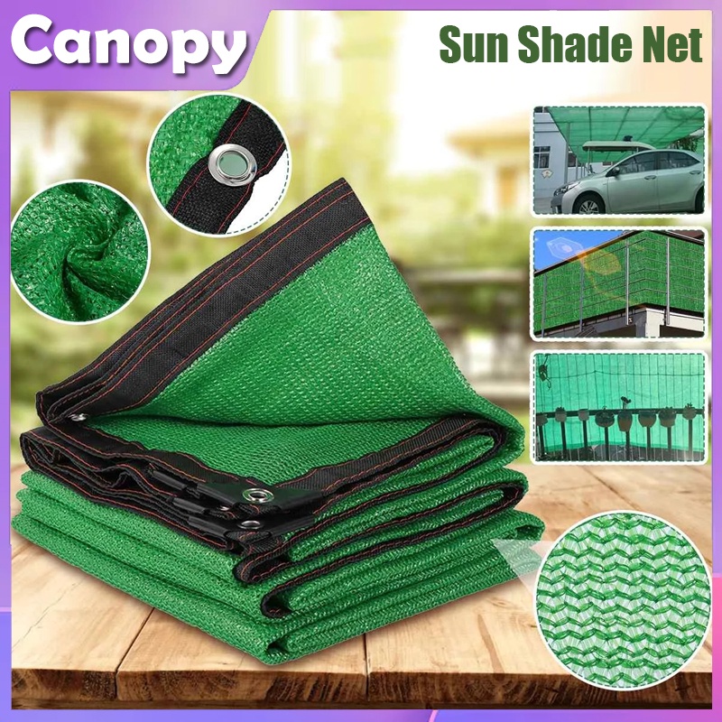 90% Anti-UV Sun Shade Net Outdoor Awnings Sun Shelter Tool Garden ...