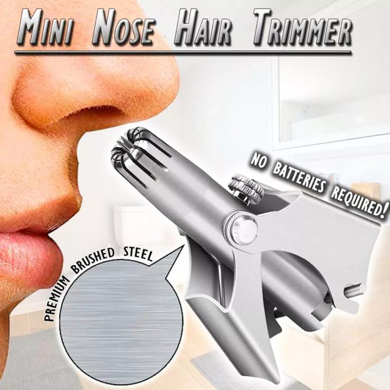 Nose hair trimmer Nose Trimmer Clipper Cutter Gunting Bulu Hidung Beard ...
