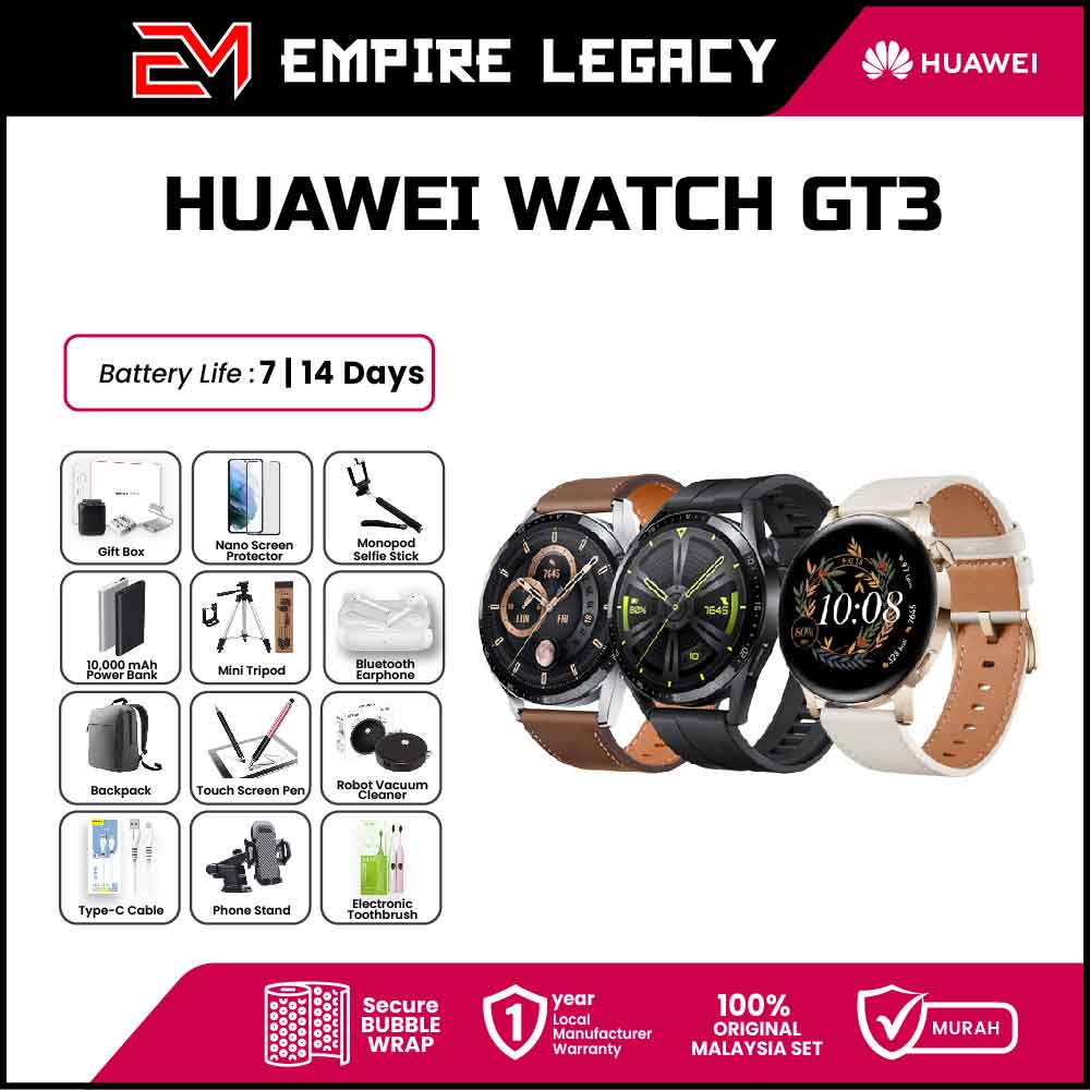 HUAWEI Watch GT3 / HUAWEI Watch GT3 Pro - Original HUAWEI Malaysia ...