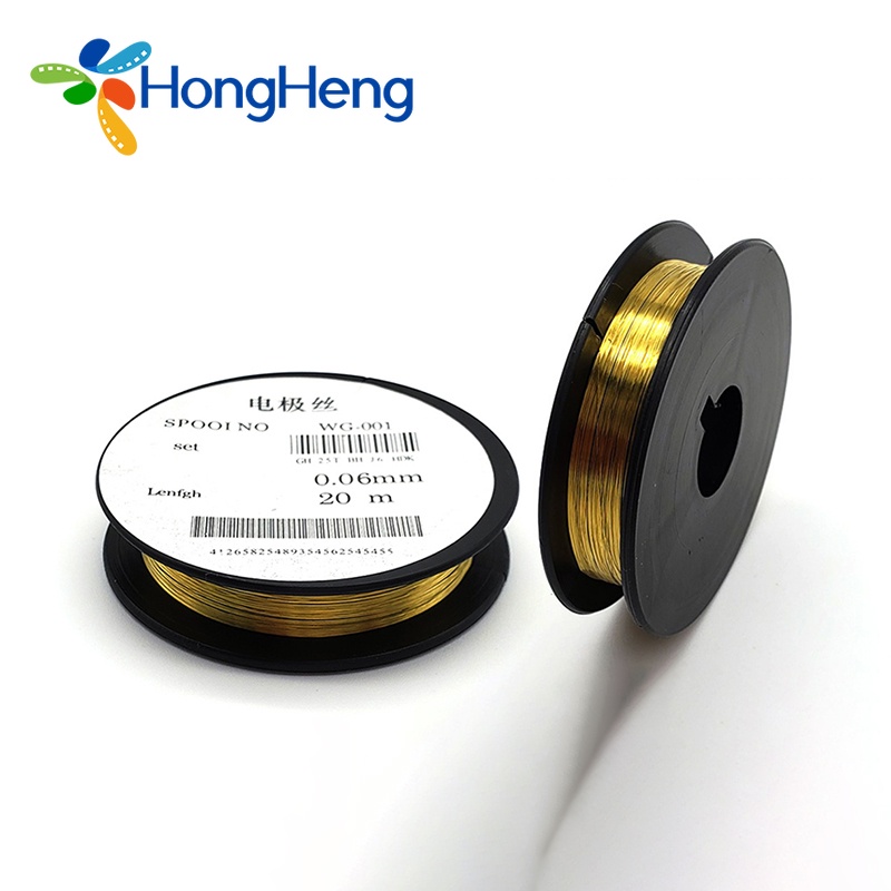 Printer Copier Parts 0.06mm Golden CORONA WIRE Electrode Tungsten Wire ...