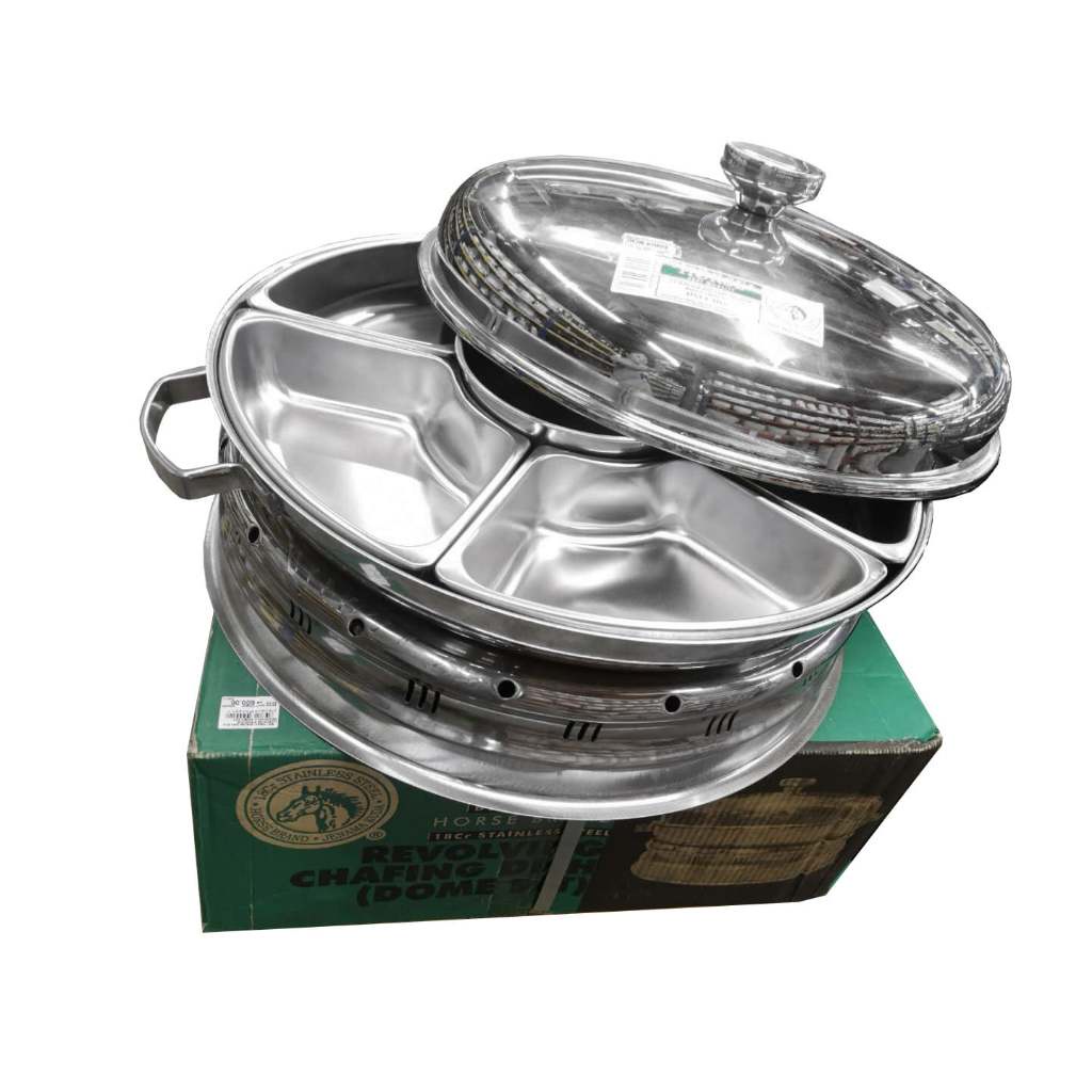 Steel Dome set / kenduri dome set chafing dish buffet set dome chafer ...