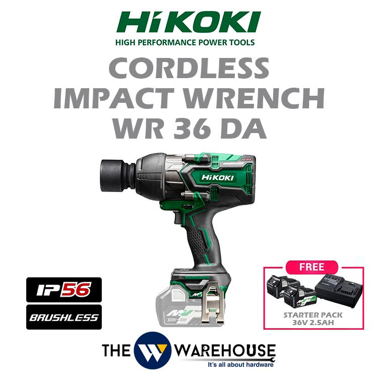 HiKOKI Cordless Impact Wrench WR36DA | Shopee Malaysia