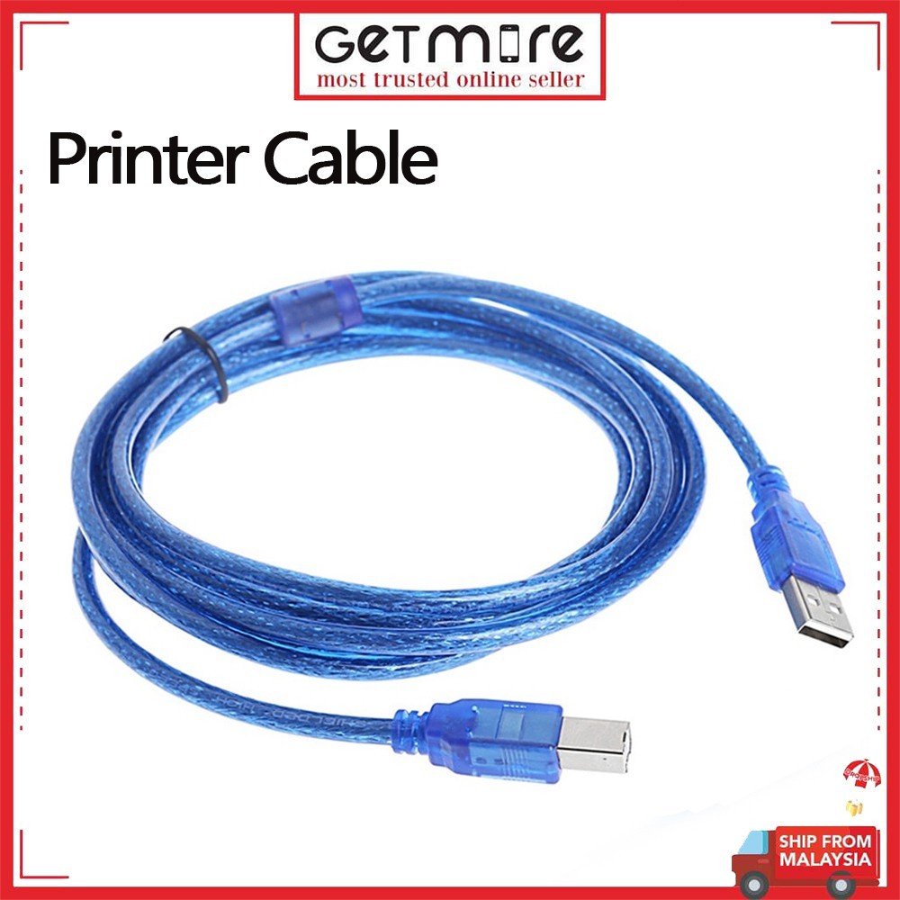 1.5M/3M/5M/10M High Speed USB 2.0 Printer Cable - Compatible with Canon ...