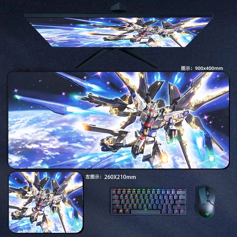Fast delivery Gundam animation mouse pad, super large esports game ...