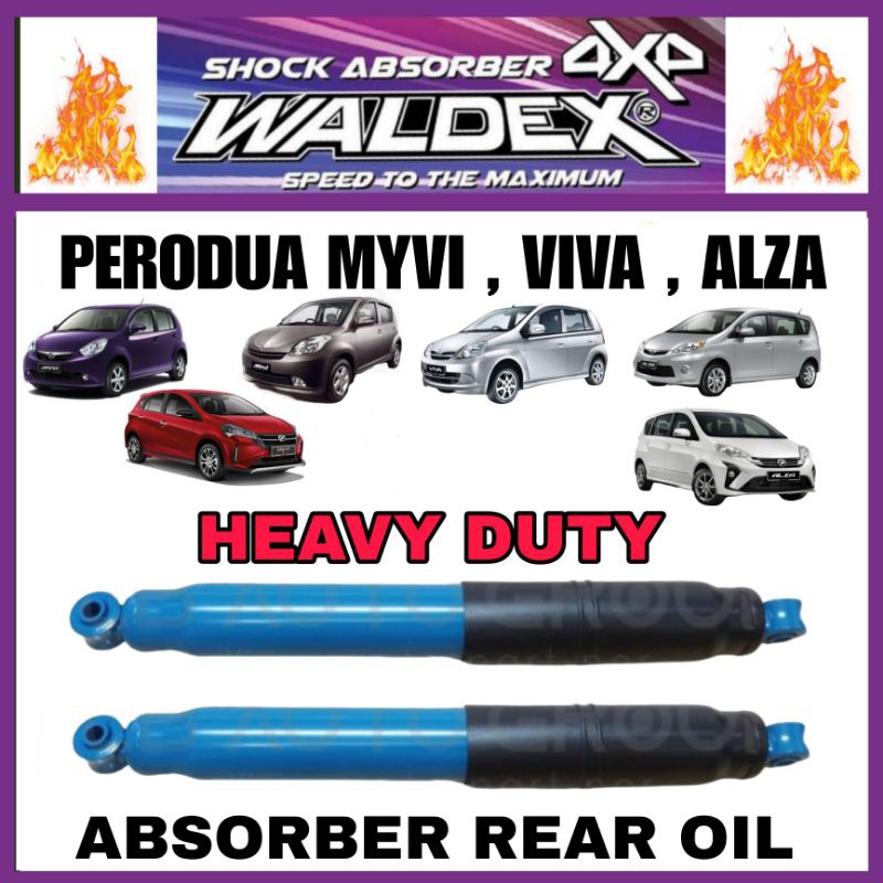 SK Perodua Myvi 05-2017 / Alza / Viva Waldex Absorber Rear ( belakang ...