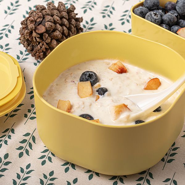 ZING Japanese Box Lunch Box/BASIC/Simplified Version/Cream Yellow ...