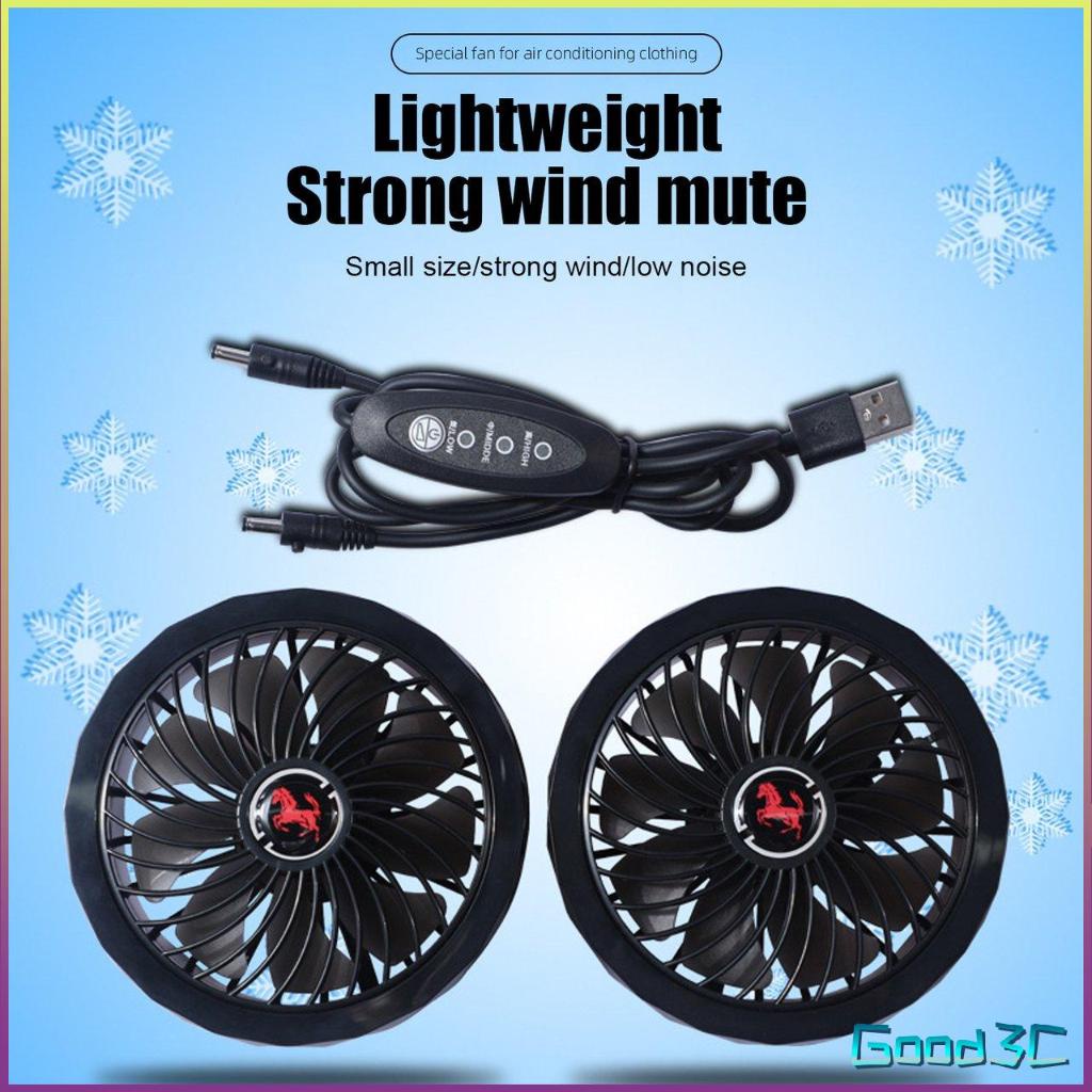 Air Conditioner Fan Men Outdoor Summer Coat USB Electric Cooling ...