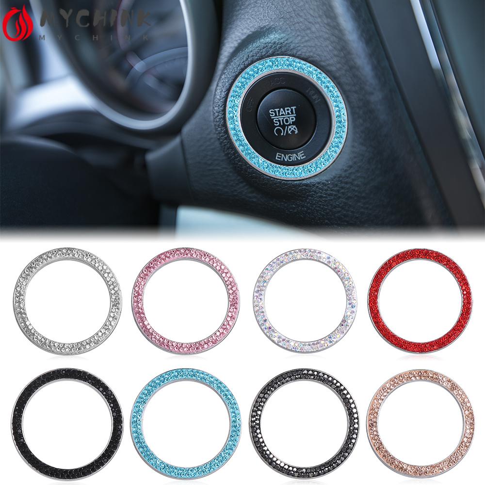 CHINK Diamond Ring Car Parts Crystal Ring Rhinestone Diamond Start ...