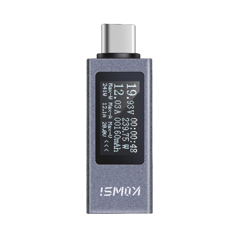 Yao KOWSI USB C Meter Voltage Current Tester USB Checker USB Mobile ...