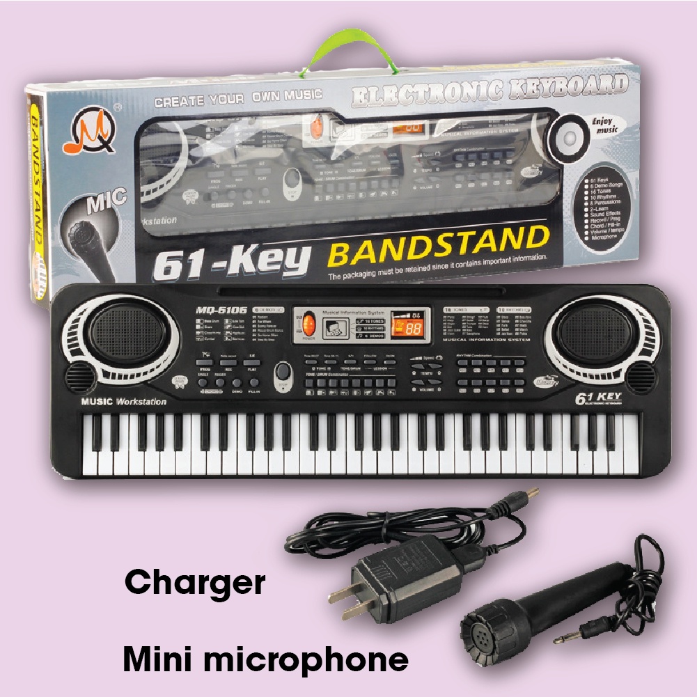 Piano Keyboard Murah 61 Keys Mainan Piano For Kids Musical Toy Electric ...