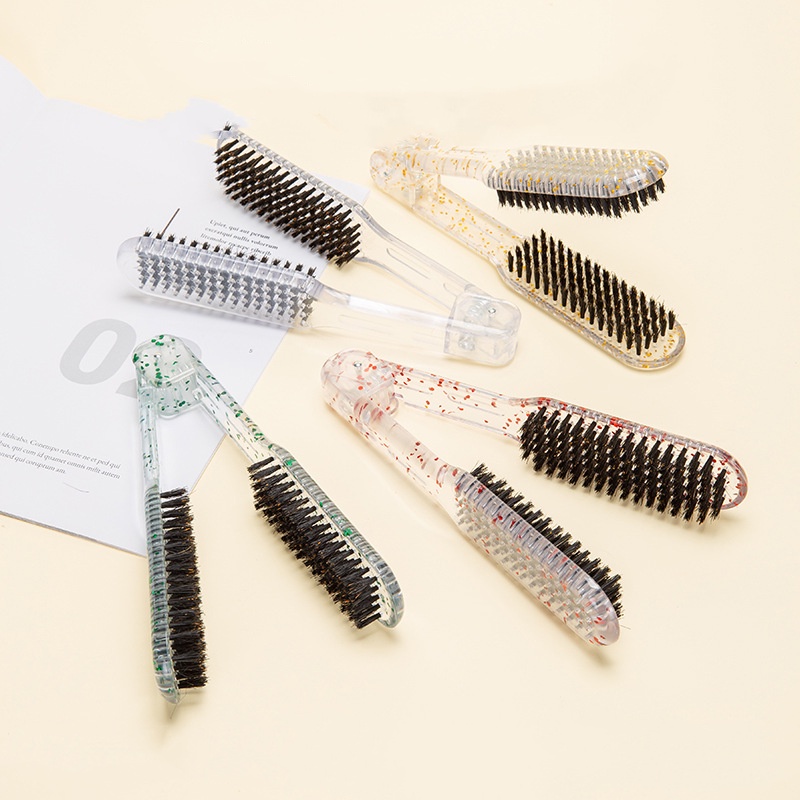 Hair straightening splint styling comb for women's home comb hair clear ...