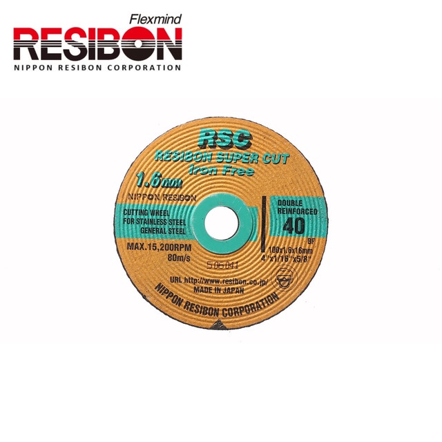 MATA Nippon RESIBON RSC 4 Inch Grinding Stone 100x1.6 4" Cutting Wheel ...