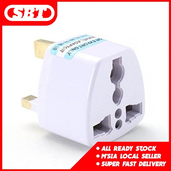 3 Pin Tourism Converision Plug Universal Adapter British Socket Adapter ...