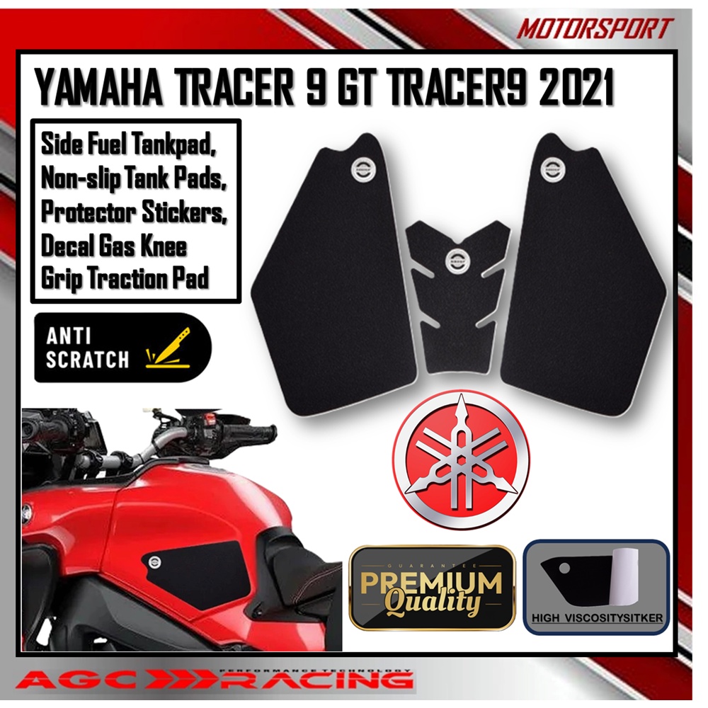 YAMAHA MT09 TRACER 900 GT TRACER 9 2021 Side Fuel Tankpad, Non-slip ...