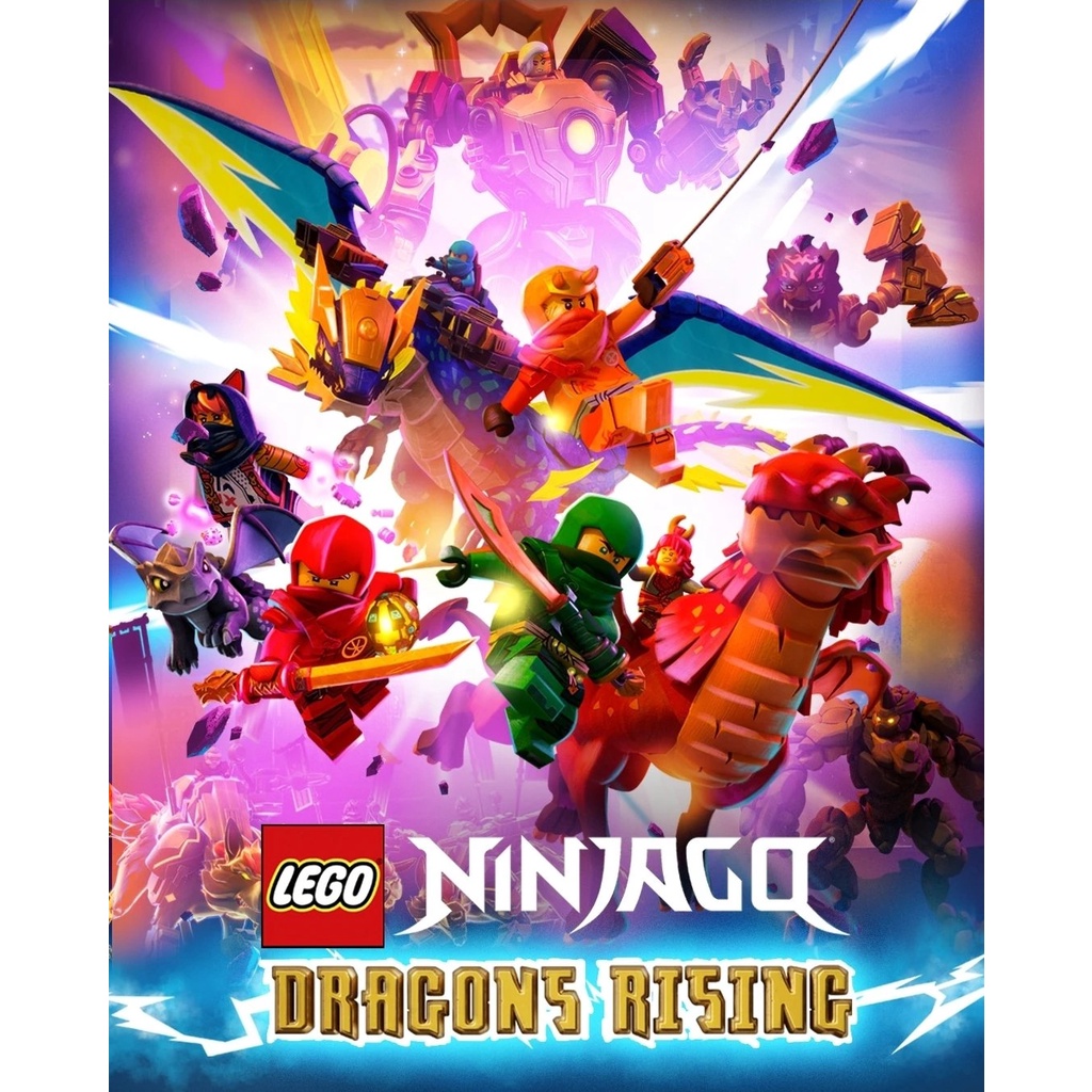 Tv Series Blu ray Cartoon Ninjago Dragons Rising Season 1 ( 2023 ) 20 ...