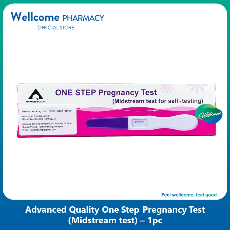 Advanced Quality One Step Midstream Pregnancy Test | Shopee Malaysia