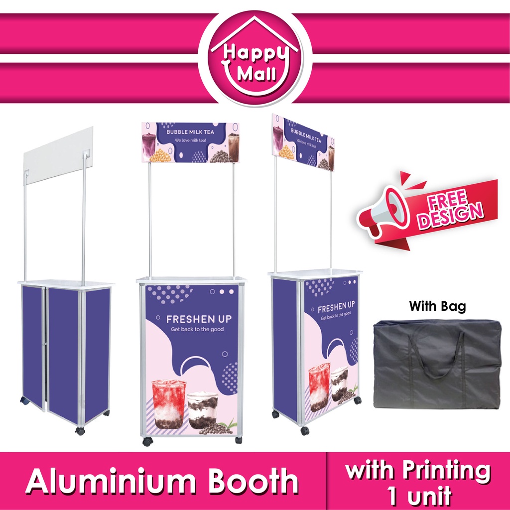 Aluminium Fortable Counter Sampling Booth/ Aluminium Counter Booth With ...