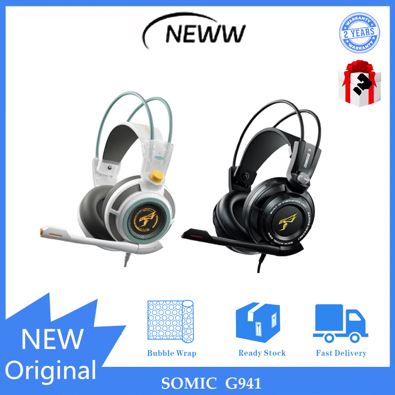 SOMIC G941 Game earphones, head mounted computer, USB 7.1 channel earphones, esports listening ...