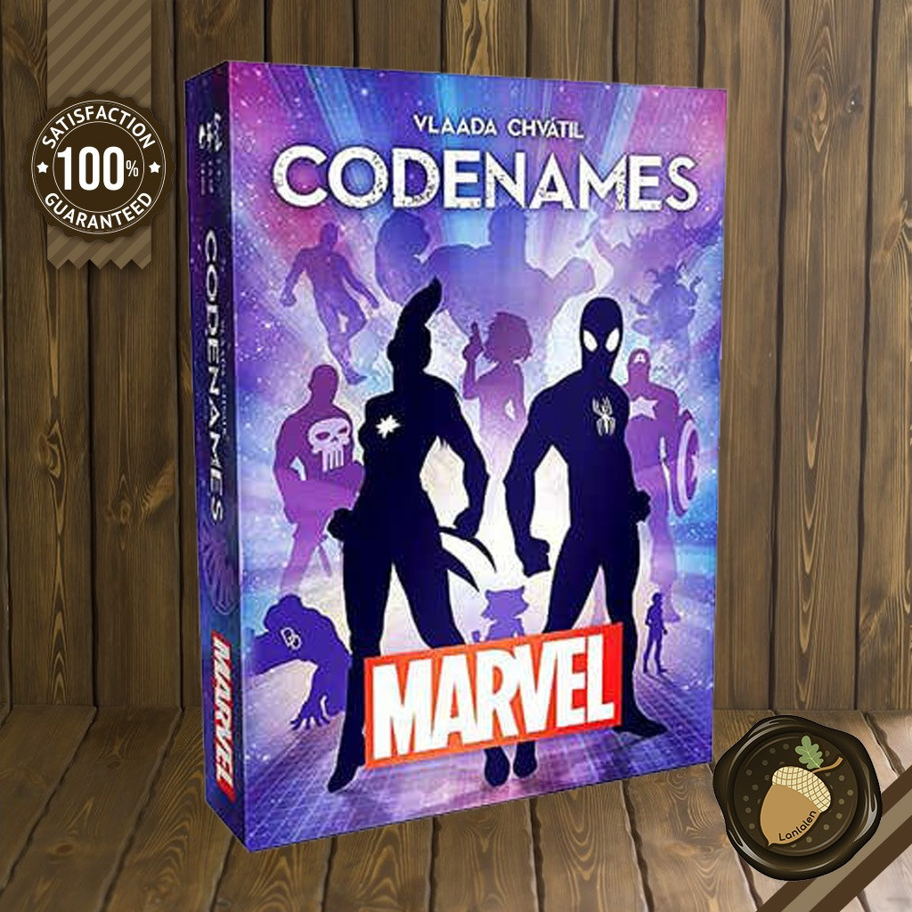 CODENAMES: Marvel Original Board Game English Manual | Shopee Malaysia