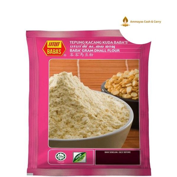 Babas Gram Dhall Flour 500g | Shopee Malaysia