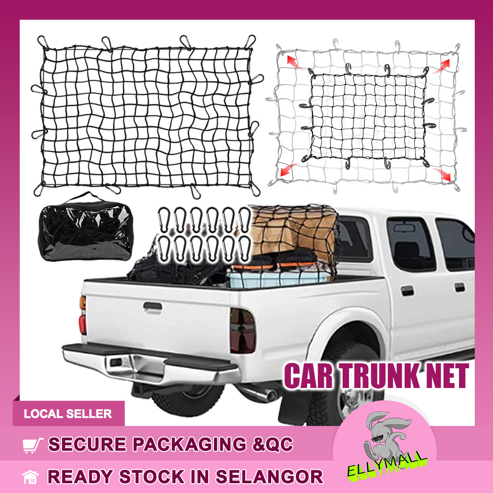 Cargo Net 120*180cm Bungee Cord 4x4 Pickup Truck Cargo Net Car Roof ...