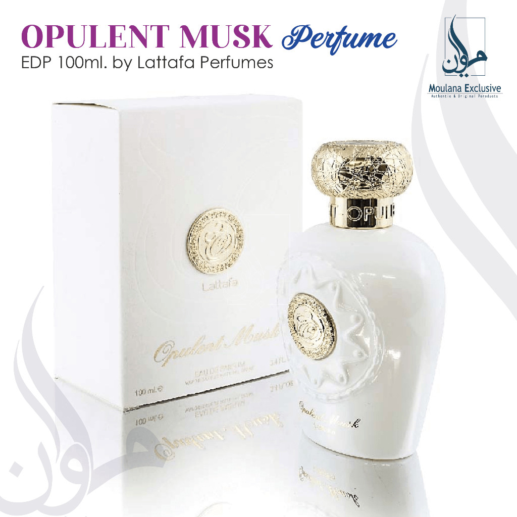 Lattafa Perfumes Opulent Musk EDP-100ML/3.4Oz| sweet-spicy,, Leather ...