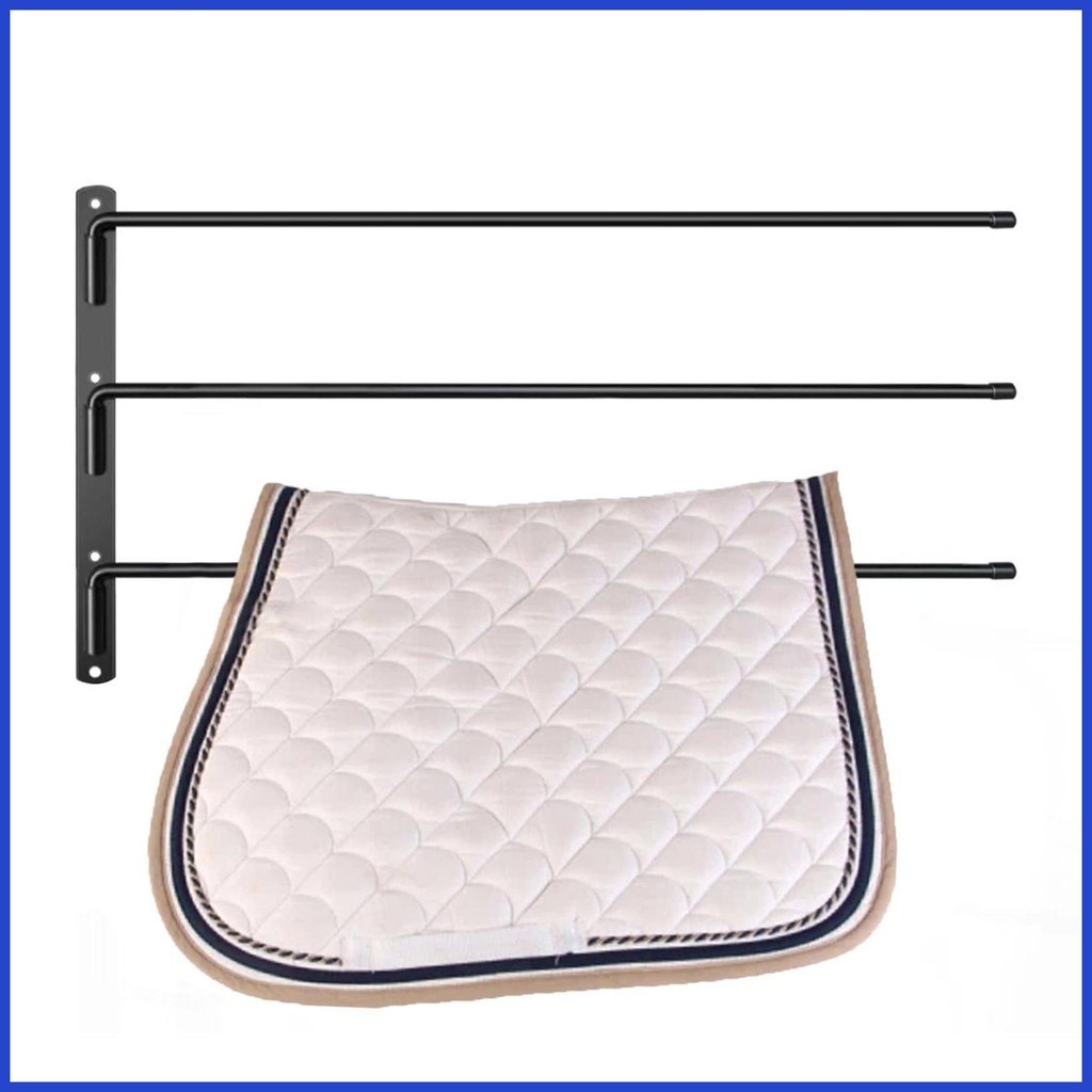 Saddle Blanket Rack Horse Tack Storage 180 Degree Swing out Sturdy ...