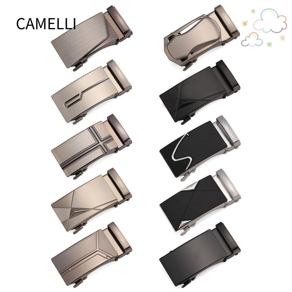 CAMELLI Belt Buckle, Iron DIY Belt Replacement Buckle, Fashion ...