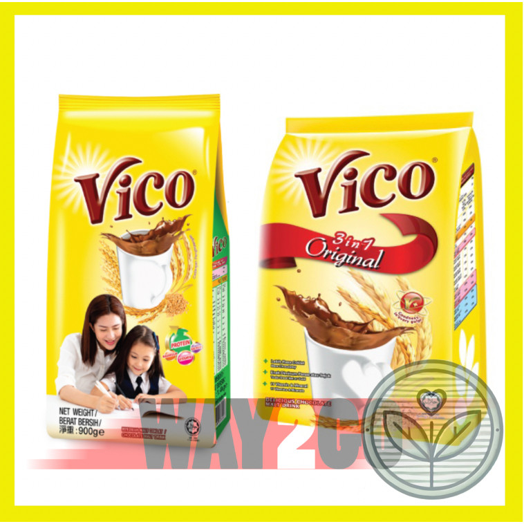 Vico Chocolate Malt Drink (900g) / Original Chocolate Malt Drink (18 s ...