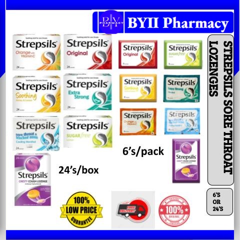 Strepsils Soothing Sore Throat Lozenges (Packet / Box) | Shopee Malaysia