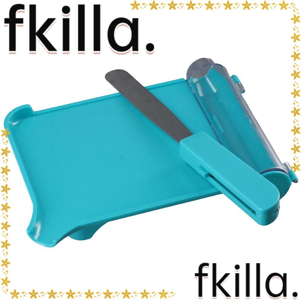 FKILLA1 Pill Counter with Spatula, Right Hand Blue Pill Counting Tray ...
