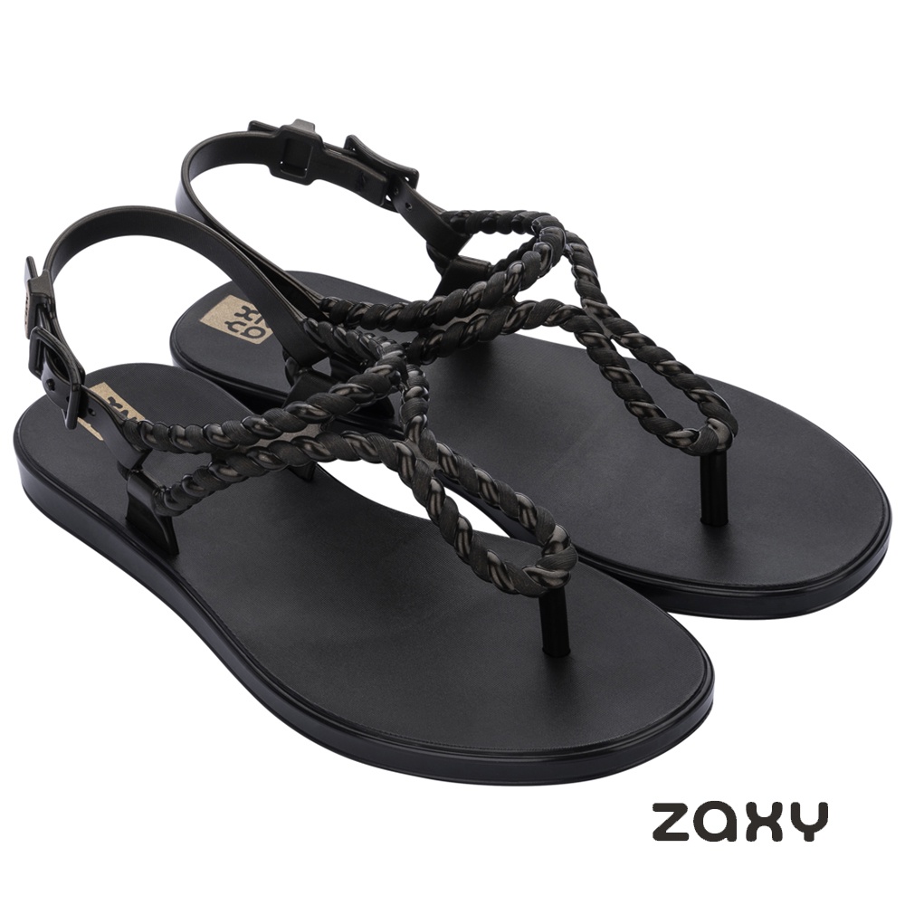 Zaxy Tramas AD Women Sandals - Black | Shopee Malaysia