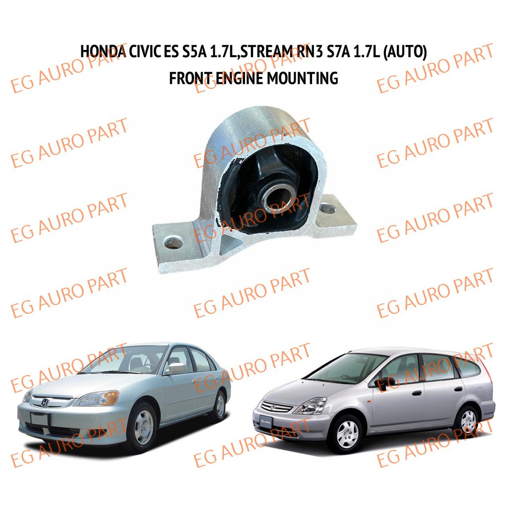 (PREMIUM QUALITY) FRONT ENGINE MOUNTING HONDA CIVIC ES S5A 1.7,STREAM ...