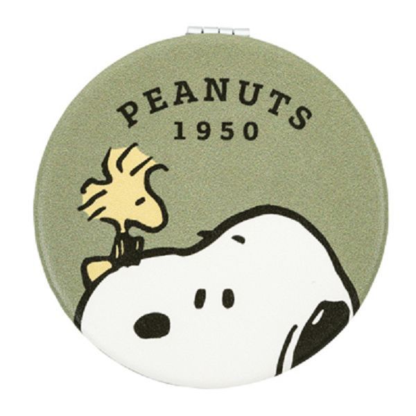 KAMIO Dual-Use Small Round Mirror/Snoopy/Face Close-Up eslite | Shopee ...