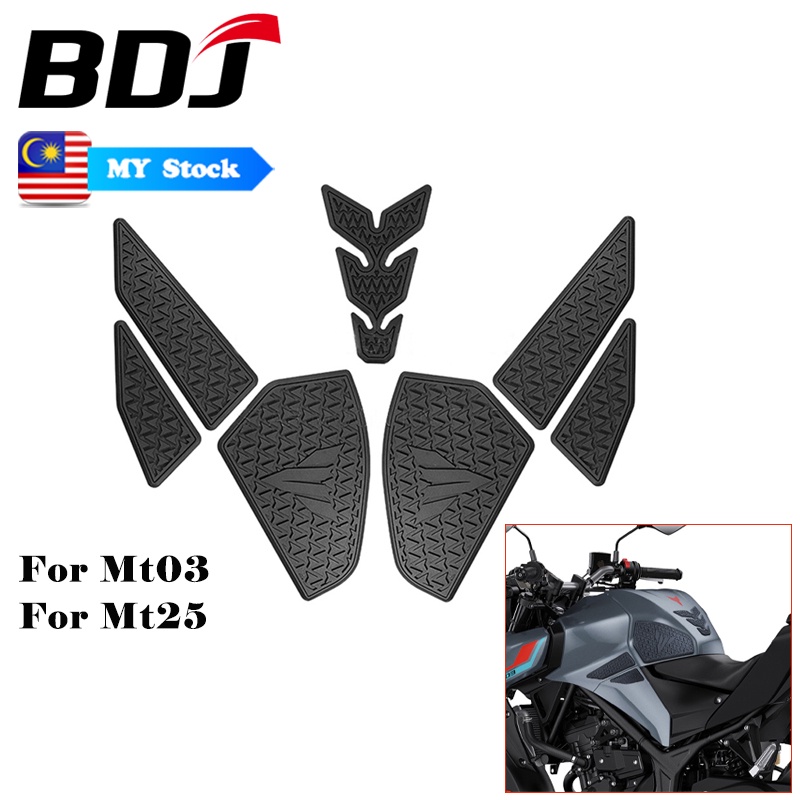 BDJ For Yamaha Mt-25 Mt25 Mt-03 Mt03 2020 To 2024 Motorcycle Tank Pad ...
