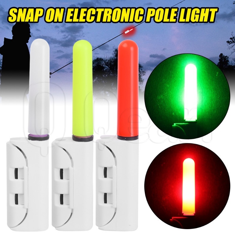 Outdoor Fishing Electronic Pole Light/ Snap On Type LED Float Rod ...