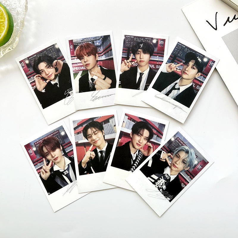 8pcs/set STRAY KIDS SEOUL SPECIAL 5-STAR New Album Photocards DOME TOUR 2023 Lomo Cards ...