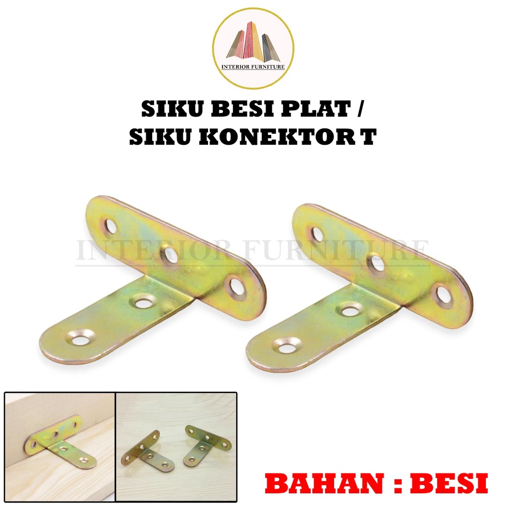 SIKU Elbow Plate T connector Iron connector Bracket connector | Shopee ...