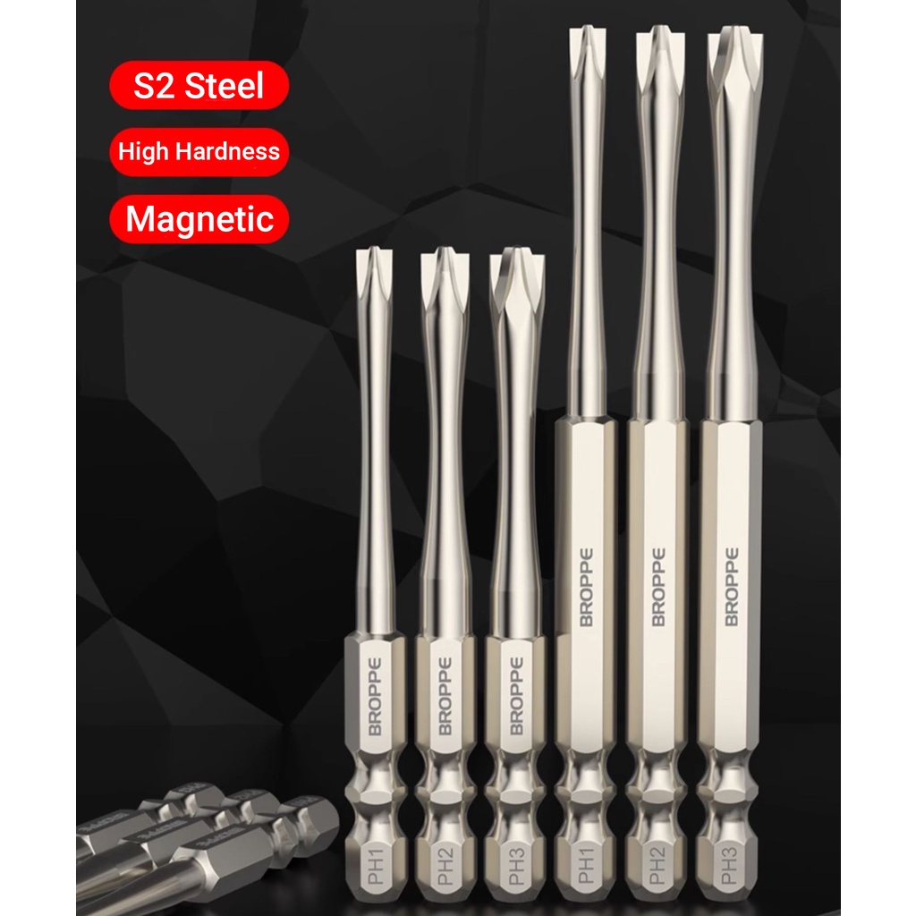 Magnetic Special Slotted Cross Screwdriver Bit for Electrician ...