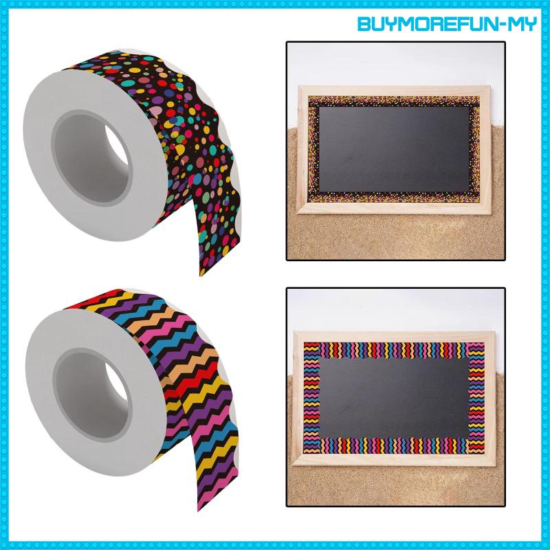 [BuymorefunMY] Bulletin Board Borders, Classroom Borders, 20m Border ...