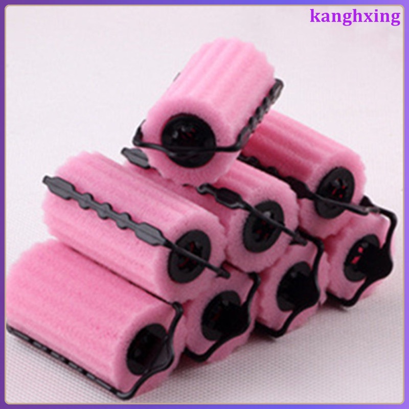 8 Pcs Men Suits Perm Kit Hair Perming No Damage Plastic Sponge Man ...