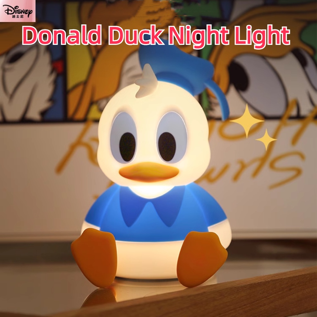 Disney Donald Duck Cartoon Wireless LED Night Light Papa Light Bedside ...