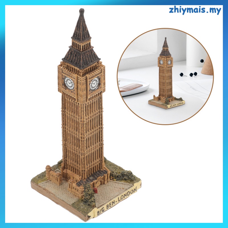 【in stock】 London Landmark Figurine Big Ben Ornaments Decor Desktop ...