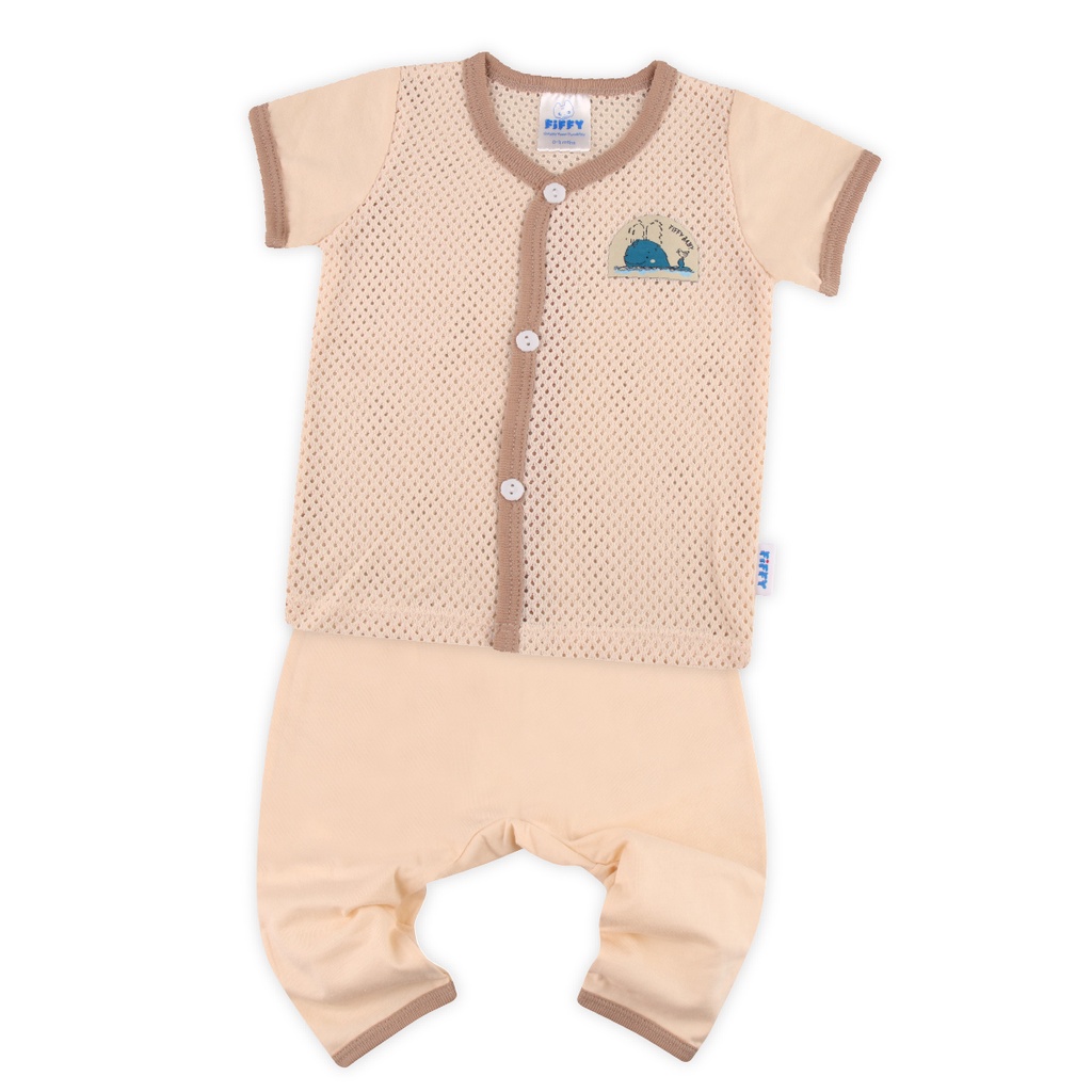 FIFFY WHALE DREAM SHORT SLEEVE VEST+ LONG PANT SUIT | Shopee Malaysia