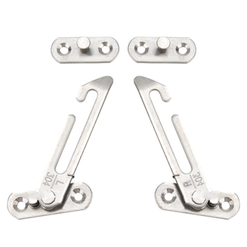 Seas 2pcs Adjustable Window Limiters 304 Stainless Steel Window ...