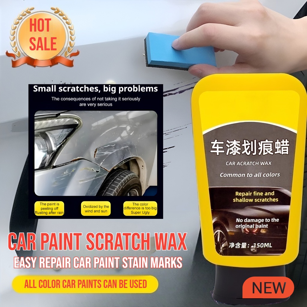 🔥Local Seller🔥【Easy Quick Fix】Car Paint Scratch Wax Quick Repair ...