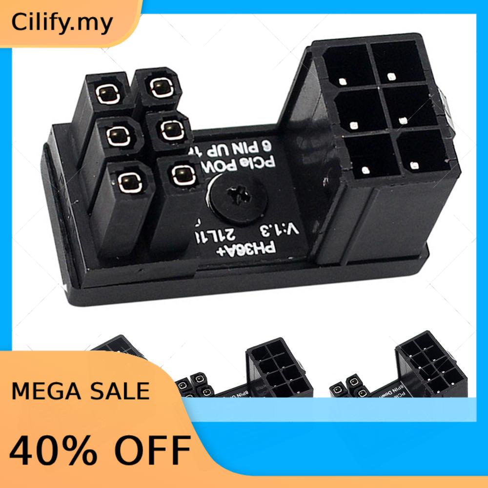 GPU Power Board 6 Pin GPU Power Connector GPU PCIe for PC Computer ...